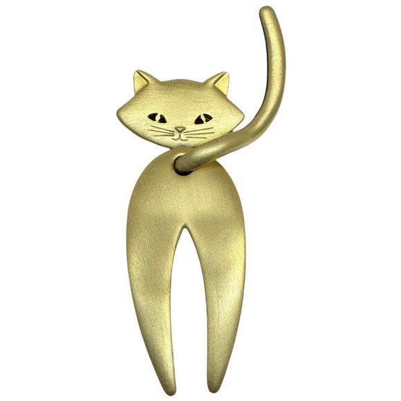 Jewelry | Vintage Cat Pin | Poshmark